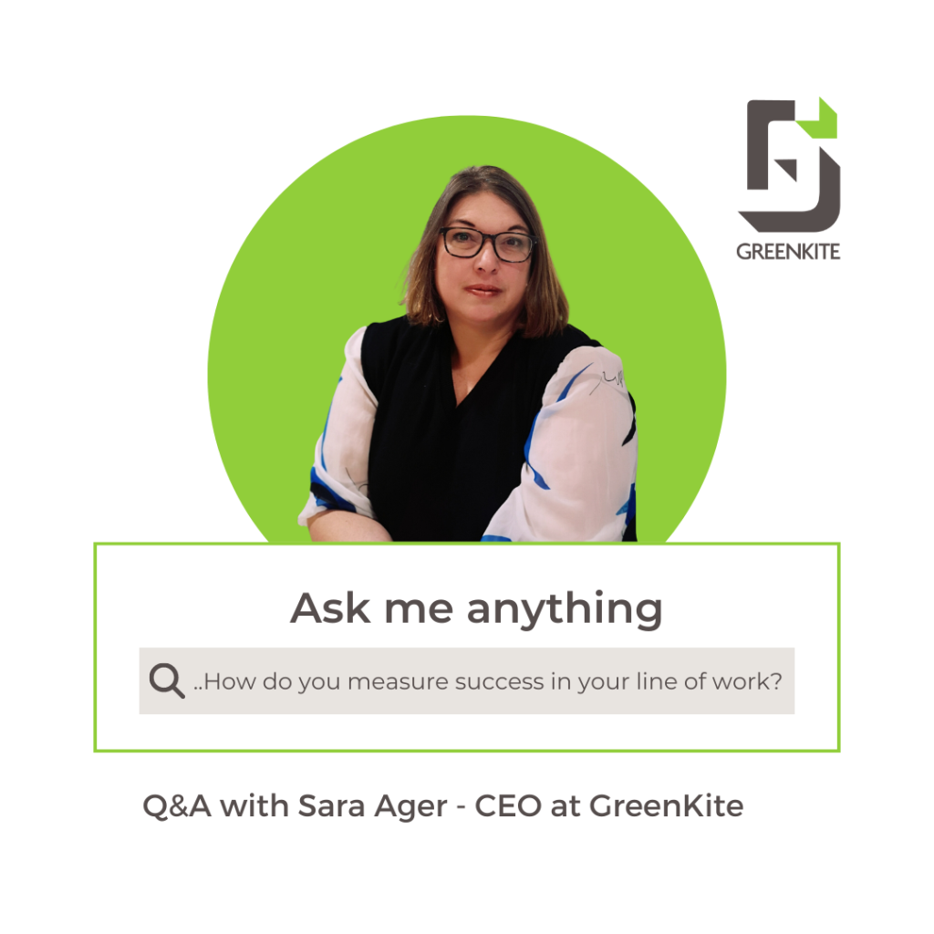 GreenKite’s Ask me Anything – Q&A with Sara Ager | GreenKite